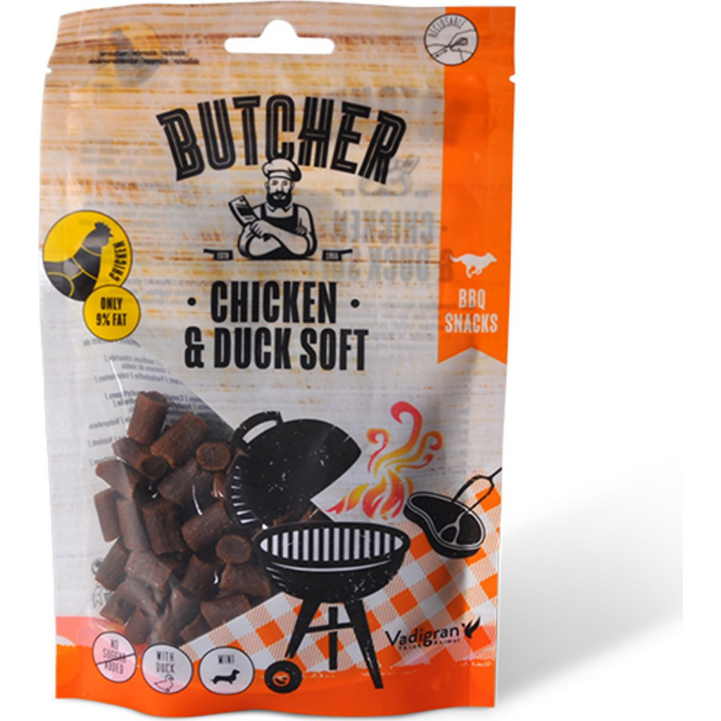 Vadigran Butcher BBQ Snack Soft with Chicken & Duck 70gr | BestPrice.gr