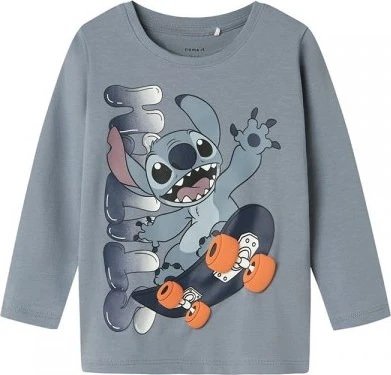 Name It Lilo & Stitch Παιδικό Φούτερ Γκρι 13247167 | BestPrice.gr