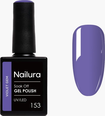 Nailura 153 Violet Gem Ημιμόνιμο Βερνίκι Νυχιών 10ml | BestPrice.gr