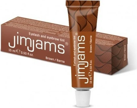 JimJams Brown Ημιμόνιμη Βαφή Φρυδιών 15ml | BestPrice.gr