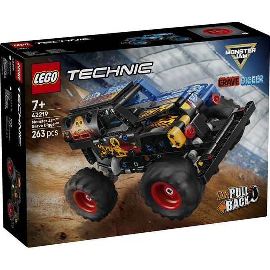 Lego Technic Monster Jam Grave Digger Fire & Ice για 7+ Ετών 42219 ...