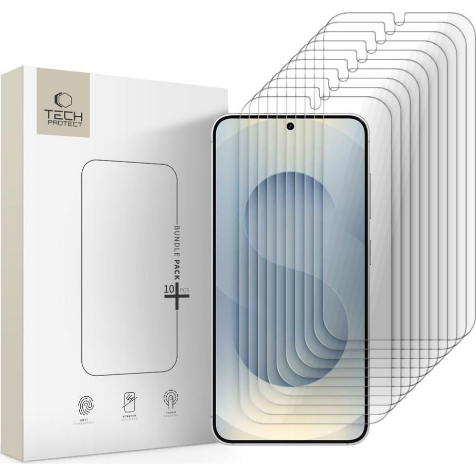 Tech-Protect Bundle Tempered Glass 10-pack (Samsung Galaxy S24 / S25 ...