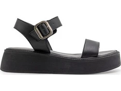 Mariella Fabiani Δερμάτινα Γυναικεία Σανδάλια Μαύρα 2005 | BestPrice.gr