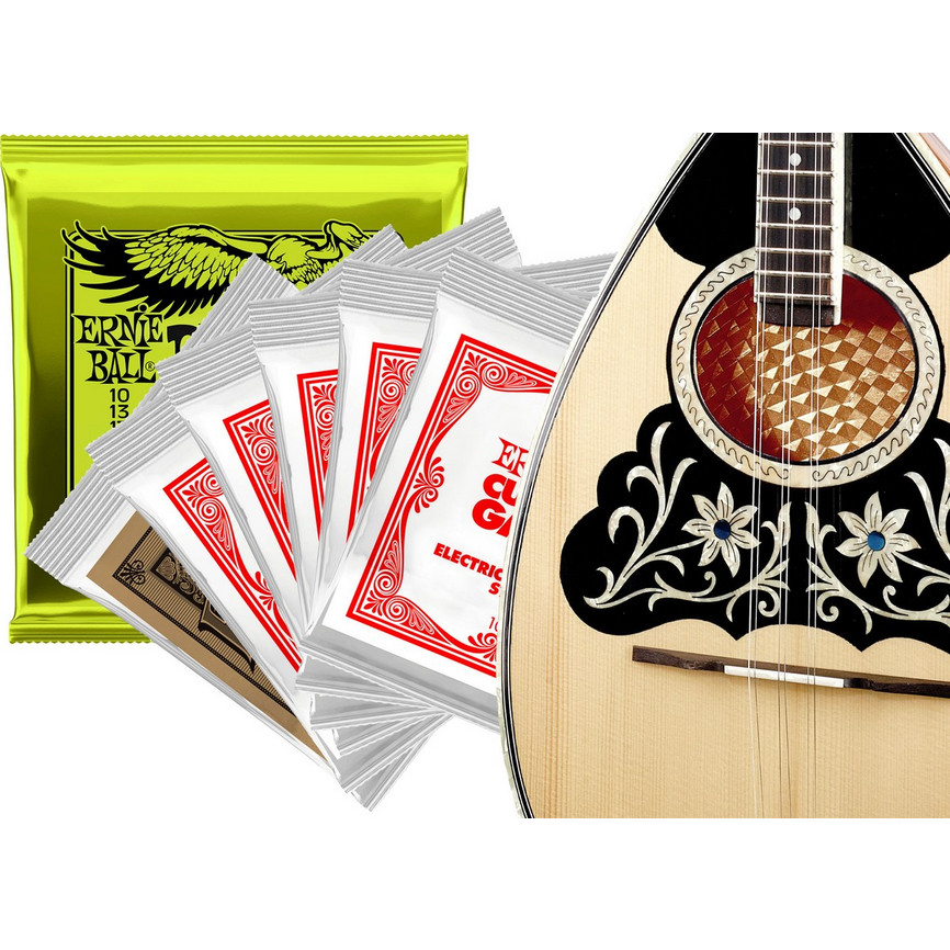 Ernie Ball Y6 Σετ 6 Χορδές Μπουζουκιού Phosphor Bronze 11-22 ...