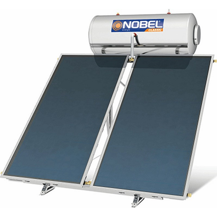 Nobel Classic Ηλιακός Θερμοσίφωνας 200lt 2x1.5m² Glass Τριπλής ...