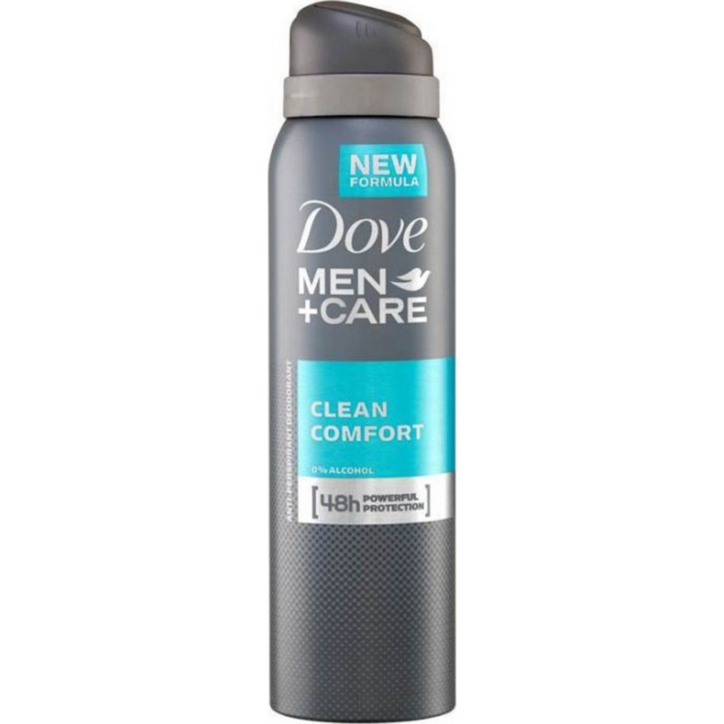 Dove Clean Comfort Ανδρικό Αποσμητικό Spray 48h 150ml | BestPrice.gr