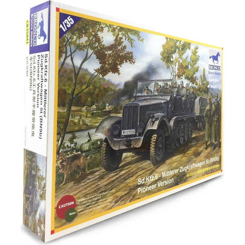 Bronco Sd. Kfz.6 Mittlerer Zugkraftwagen 5t BN9b Pioneer Version ...