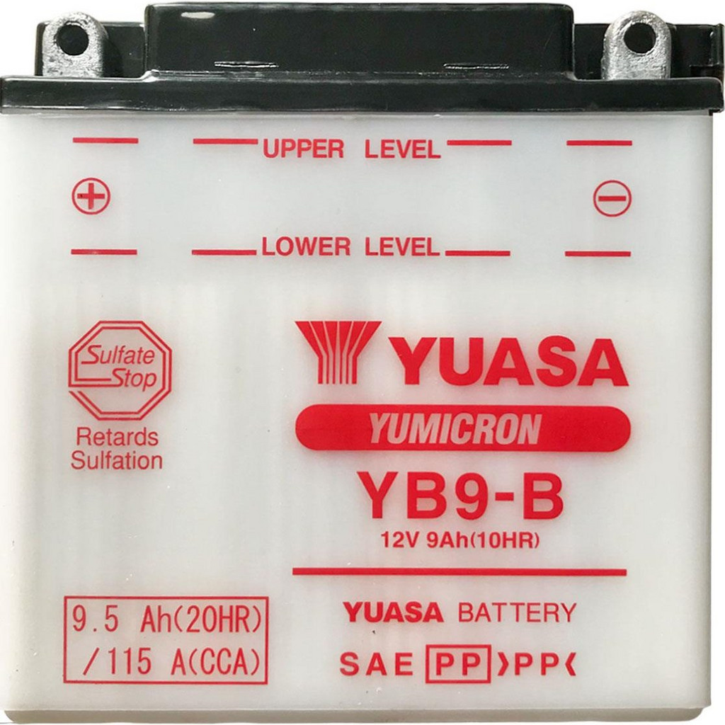 Yuasa Μπαταρία Μοτοσυκλέτας YB9-B 9.5Ah | BestPrice.gr