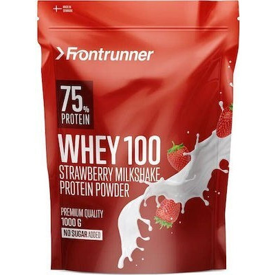 Frontrunner Whey 100 Strawberry Milkshake Πρωτεΐνη Ορού Γάλακτος ...