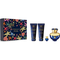 Versace Pour Homme Dylan Blue Eau de Toilette 100ml + 5ml + Shower Gel ...