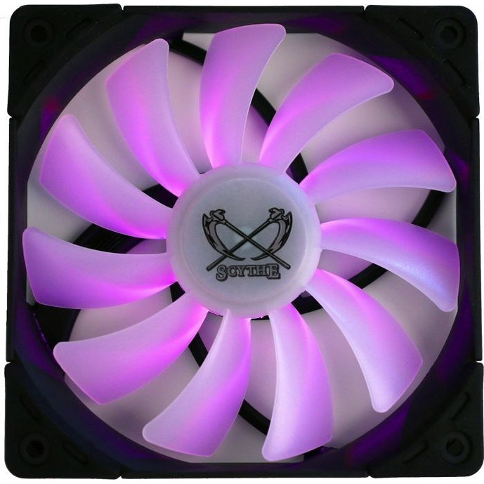 Scythe Kaze Flex RGB 800 Case Fan 120mm RGB με Σύνδεση 4-Pin PWM ...