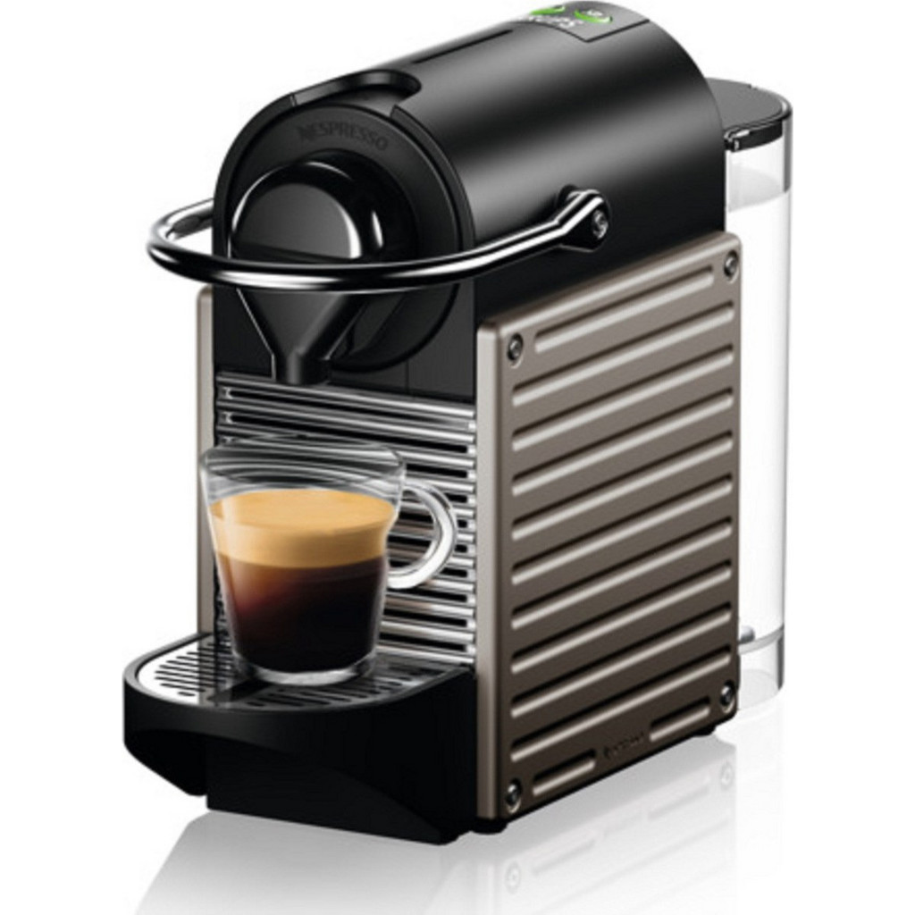 Krups Nespresso Pixie Titanium Καφετιέρα Espresso για Kάψουλες ...