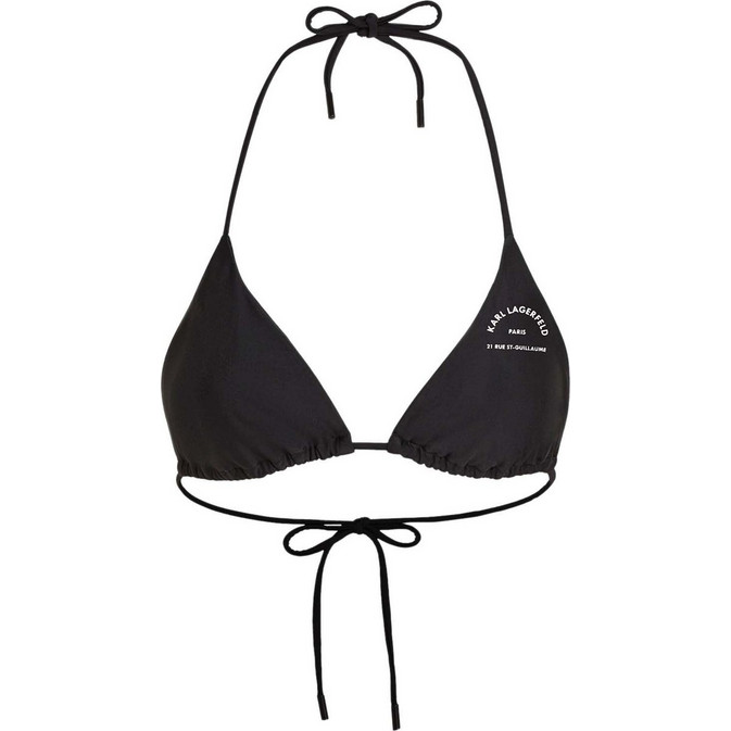 Karl Lagerfeld Bikini Top Τριγωνάκι Μαύρο A1W46098-999 | BestPrice.gr
