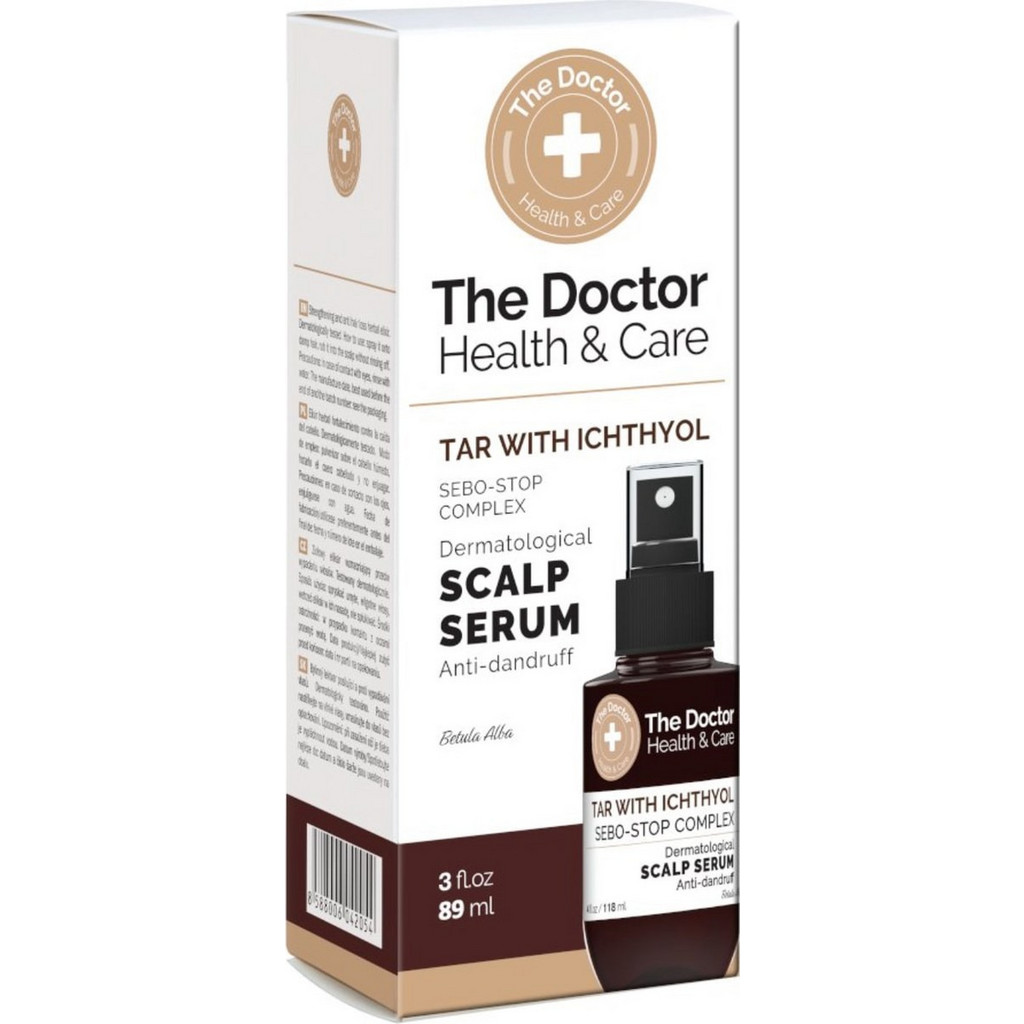 The Doctor Tap with Ichthyol Serum Μαλλιών κατά της Πιτυρίδας 89ml ...