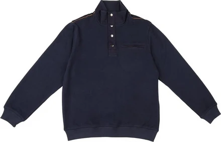 Monte Napoleone Ανδρική Μπλούζα Polo Μακρυμάνικη Navy Μπλε 52-3250-5618 ...