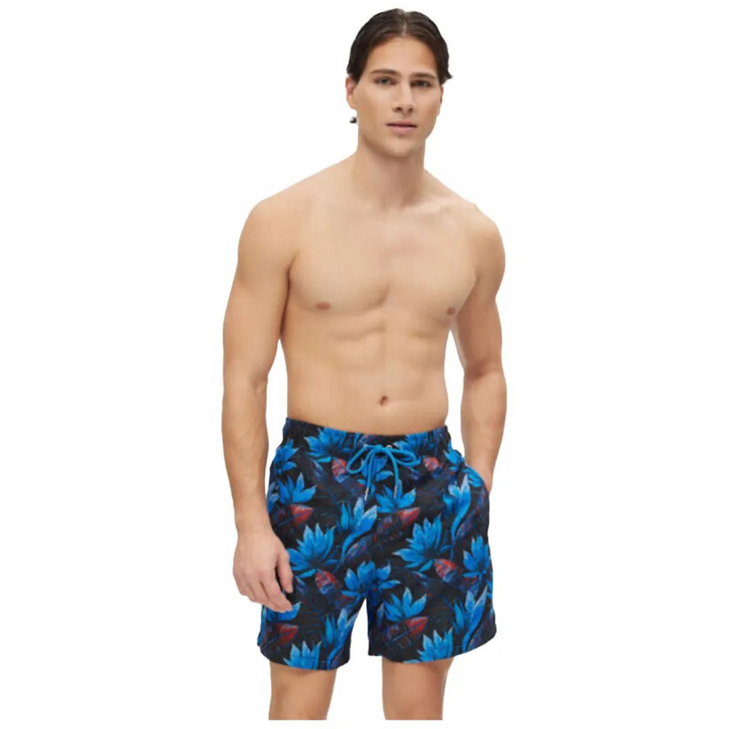 Minerva Ανδρικό Μαγιό Σορτς με Σχέδια Navy Μπλε 96-37603-062 | BestPrice.gr