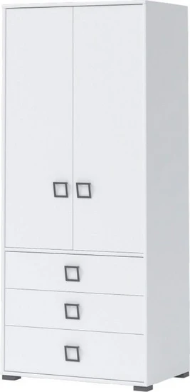 PoliHome Δίφυλλη Ντουλάπα Ρούχων Riddle 2D3S 84x56x198cm 161592999 ...