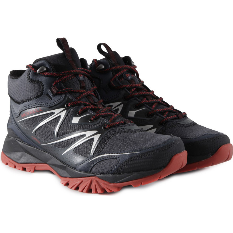 Merrell Capra Bolt Mid Ανδρικά Ορειβατικά Μποτάκια Αδιάβροχα Gore-Tex ...