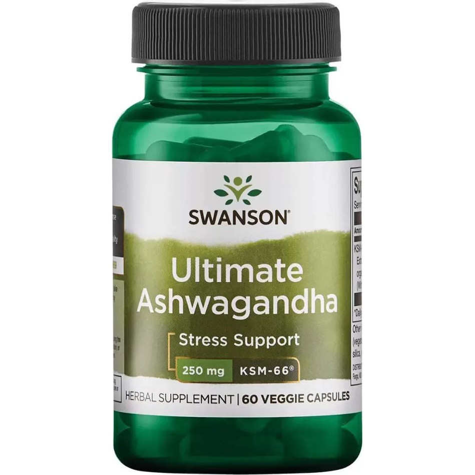Swanson Ultimate Ashwagandha 250mg 60 Κάψουλες | BestPrice.gr