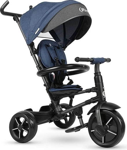 QPlay Rito Star Τρίκυκλο Ποδήλατο Αναδιπλούμενο με Σκίαστρο Χειρολαβή ...