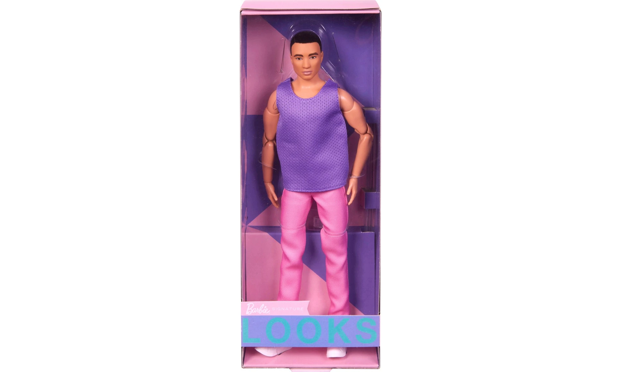 Mattel Barbie Signature Looks Ken with Purple Shirt | BestPrice.gr