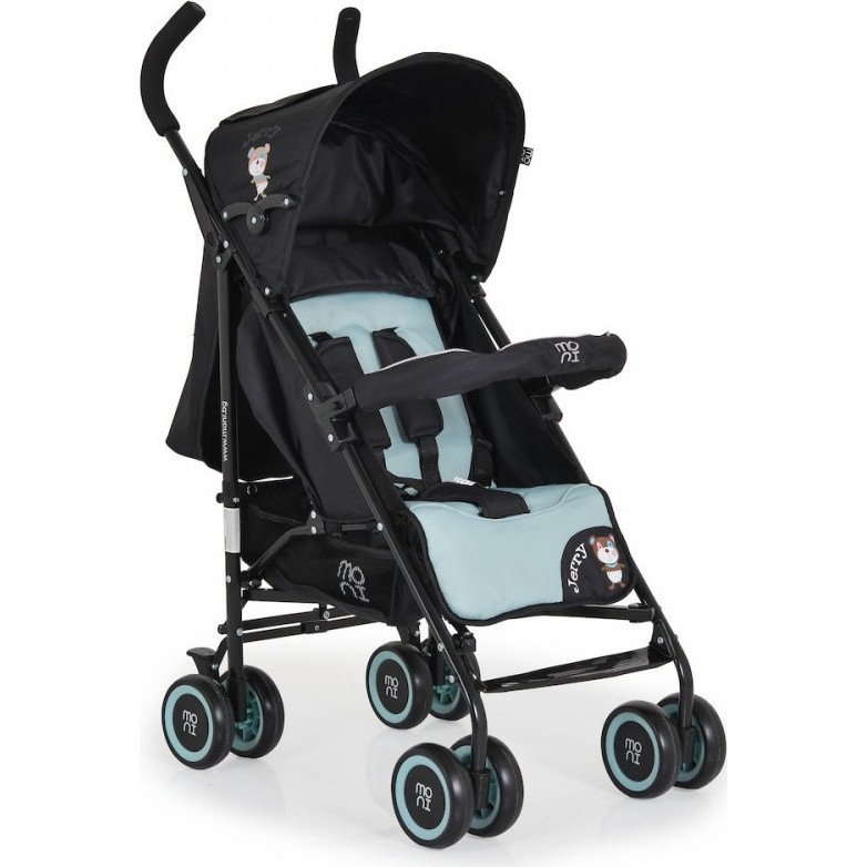 Moni Jerry Καρότσι Μωρού Μπαστούνι Blue | BestPrice.gr