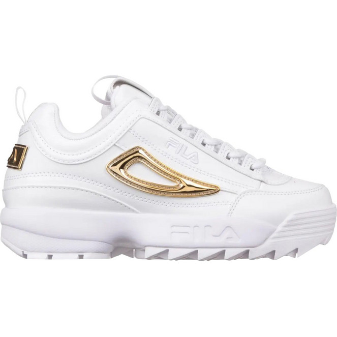 Fila Disruptor Γυναικεία Sneakers Chunky Λευκά Χρυσά FFW0245-13069 ...