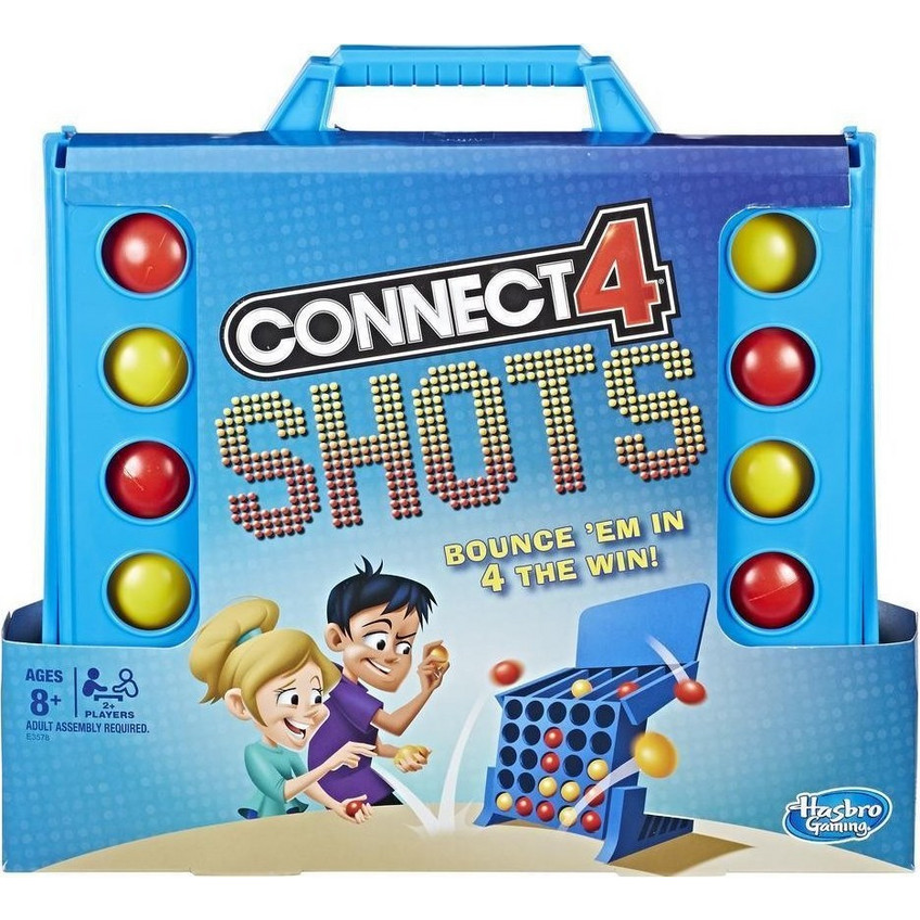Hasbro Connect 4 Shots Επιτραπέζιο Παιχνίδι για Παιδιά 8+ Ετών για 2 ...