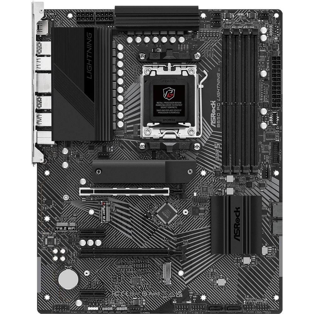 Asrock B650 PG Lightning Motherboard ATX με AMD AM5 Socket | BestPrice.gr