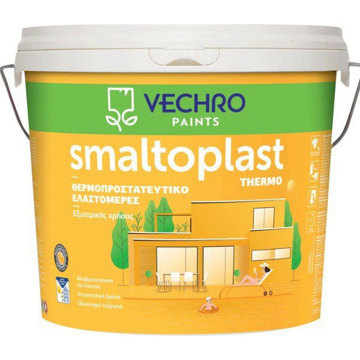 Vechro Smaltoplast Thermo Οικολογικό Μονωτικό Ακρυλικό Χρώμα Εξωτερικού ...