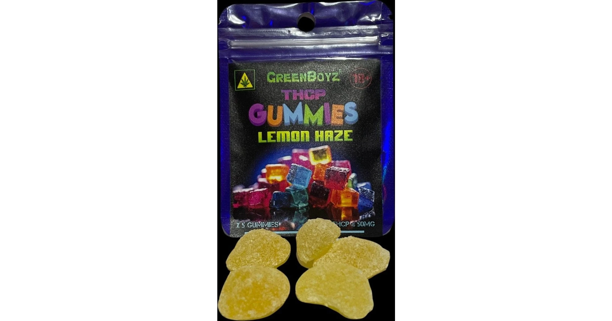 Greenboyz THCP Gummies Lemon Haze 5 Ζελεδάκια | BestPrice.gr