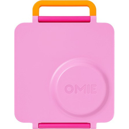Omie Box Πλαστικό Παιδικό Δοχείο Φαγητού Ροζ 1.35lt | BestPrice.gr