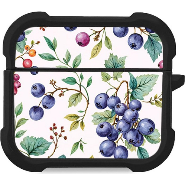 Sonique Fruit Series Θήκη Σιλικόνης για Apple AirPods 3 Μύρτιλο ...