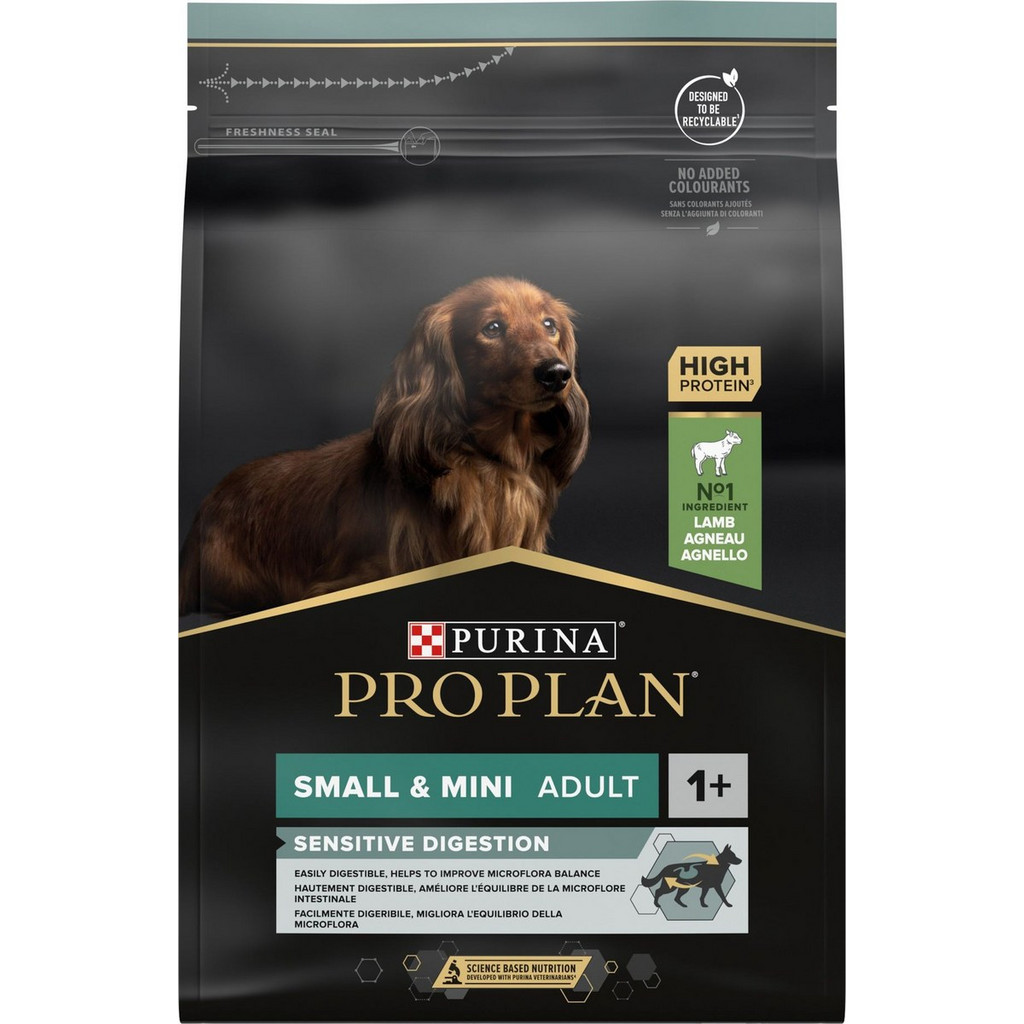 Purina Pro Plan Adult Small & Mini Sensitive Digestion with Lamb 3kg ...