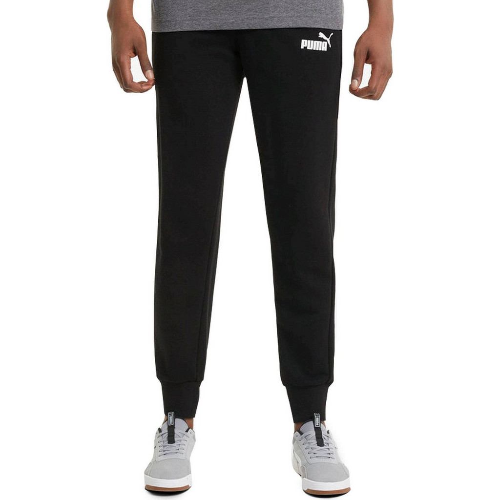 Puma Essential Ανδρικό Παντελόνι Φόρμας με Λάστιχο Μαύρο 586716-01 ...