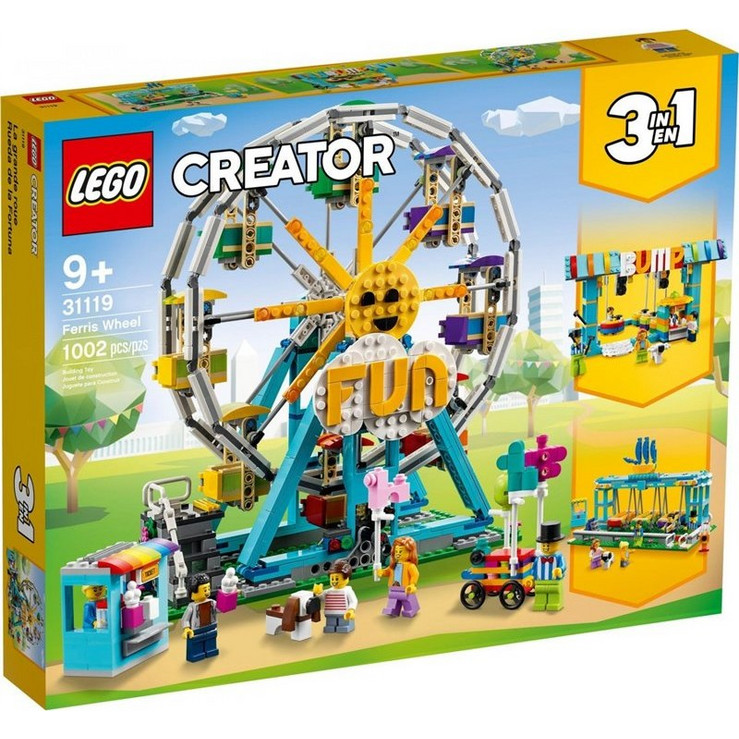 Lego Creator 3-in-1 Ferris Wheel 3 in 1 για 9+ Ετών 31119 | BestPrice.gr