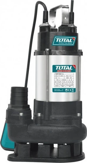 Total TWP711001 Υποβρύχια Αντλία Λυμάτων / Ακαθάρτων με Φλοτέρ ...