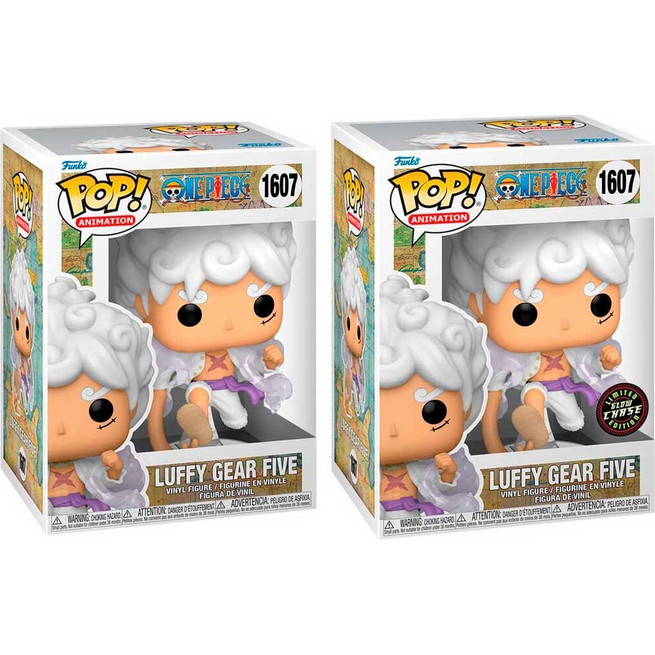 Funko Pop! Animation One Piece 1607 Luffy Gear Five & Chase Limited ...