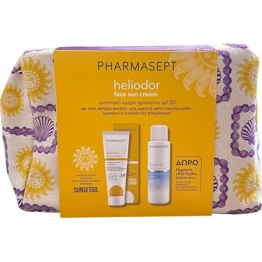 Pharmasept Heliodor Face Sun Cream SPF30 50ml + Hygienic Ultra Hydra ...