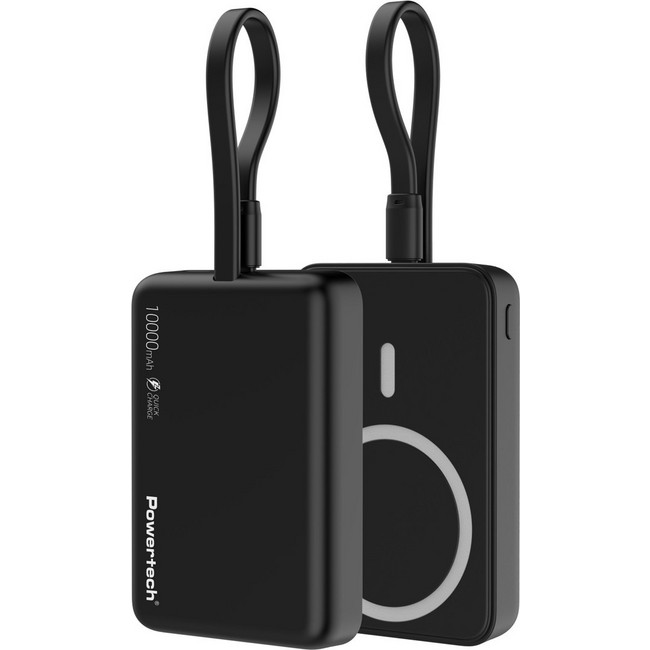 Powertech PT-1376 Wireless Power Bank 10000mAh 20W με Θύρα USB-C Power ...
