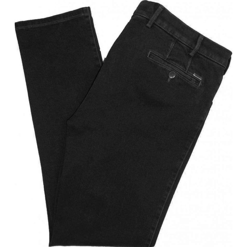 Meyer Rio Ανδρικό Παντελόνι Chino Ελαστικό Κανονική Εφαρμογή Μαύρο 2 ...