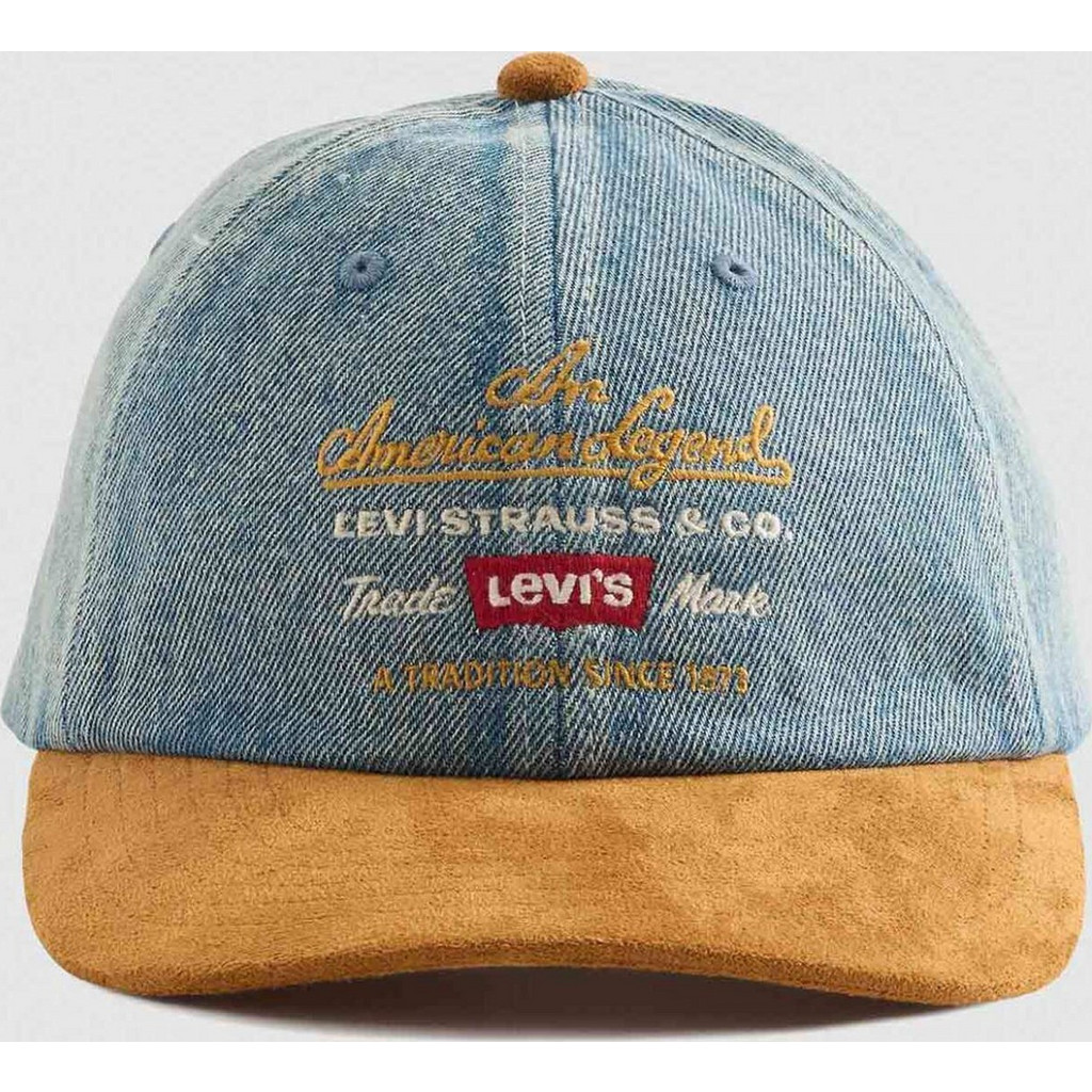 Levi's Ανδρικό Καπέλο Jockey Υφασμάτινο Μπλε 004BQ-0001 | BestPrice.gr