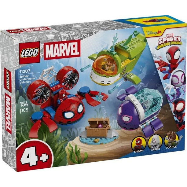 Lego Marvel Spider-Man Spidey Underwater Vehicles για 4+ Ετών 11207 ...