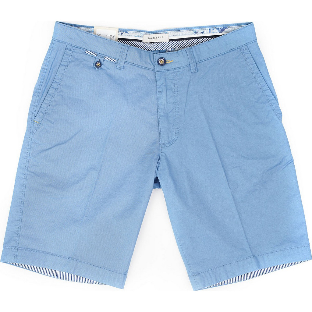 Bugatti Ανδρική Βερμούδα Chino Γαλάζια 4979GD-56441-906 | BestPrice.gr