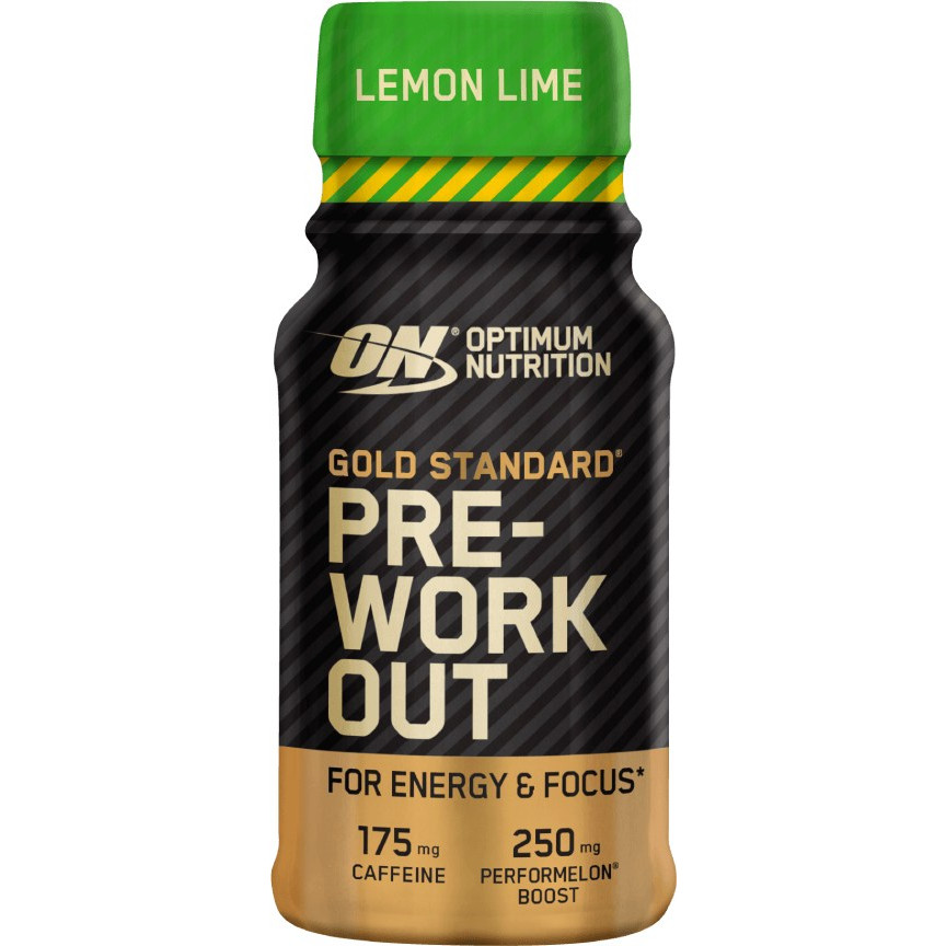 Optimum Nutrition Gold Standard Pre-Workout Lemon Lime 60ml | BestPrice.gr