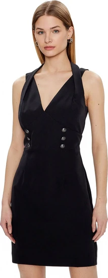 Guess Amanda Mini Καλοκαιρινό Φόρεμα για Γάμο / Βάπτιση Μαύρο ...
