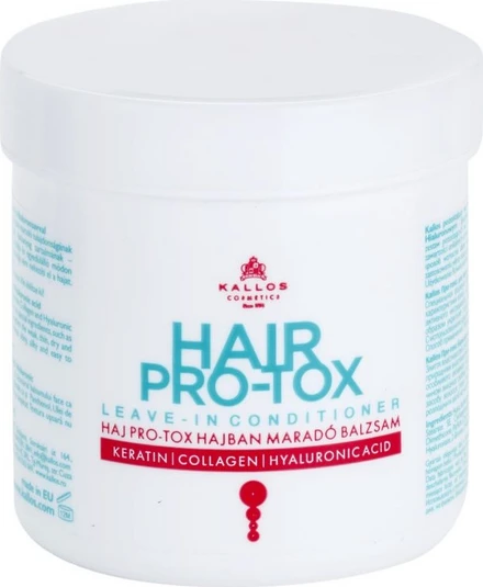 Kallos Hair Pro-Tox Μάσκα Μαλλιών Κερατίνης για Επανόρθωση για Ξηρά ...