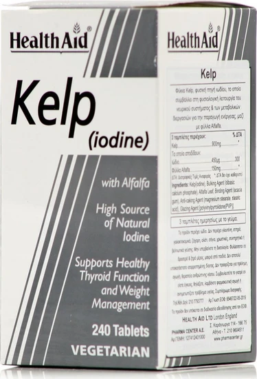 Health Aid Super Kelp 240 Ταμπλέτες | BestPrice.gr