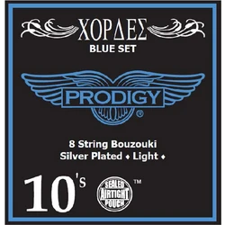 Prodigy Σετ 6 Χορδές Μπουζουκιού / Τζουρά Silver Plated Copper 11-22 ...