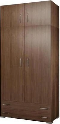 Sarris Δίφυλλη Ντουλάπα Ρούχων 492 Καφέ 105x50x240cm | BestPrice.gr